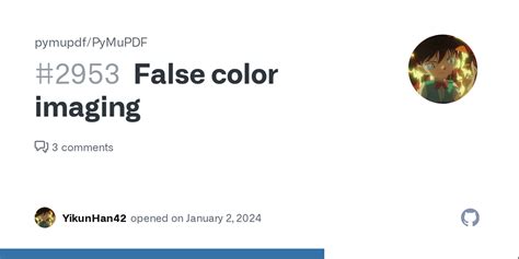 False Color Imaging · Issue 2953 · Pymupdfpymupdf · Github