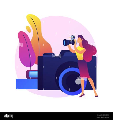 Photography Course Vector Concept Metaphor Stock Vector Image And Art Alamy