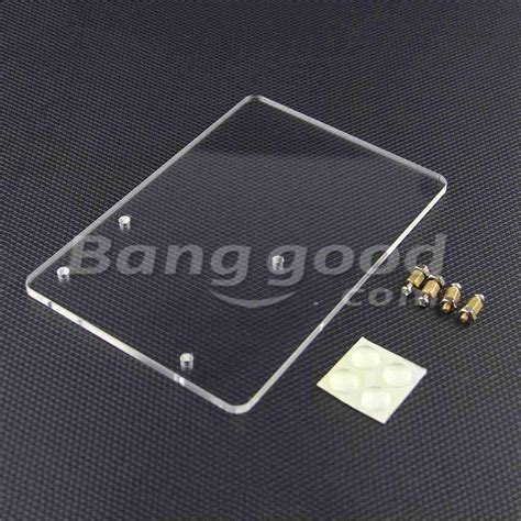 acrylic experimental platform for arduino uno r3 board fixation