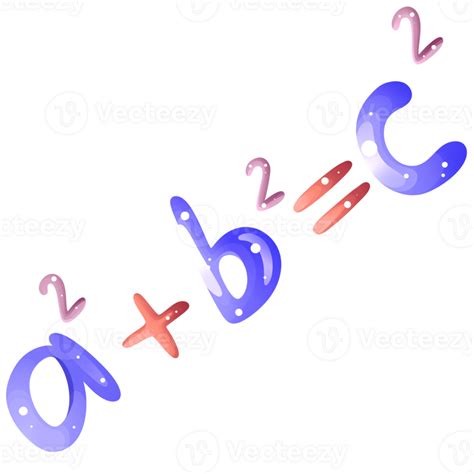 Numbers And Signs In Mathematical Formula 43729572 Png
