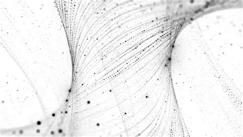 Stock Video Clip Of 3d Rendering Background With Twisted Particle