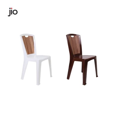 Jio เก้าอี้พลาสติก มีพนักพิง รุ่นพาโน่ สกรีนลายไม้ มี 2 สี เก้าอี้ทานข้าว เก้าอี้ร้านอาหาร