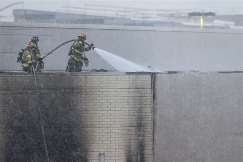 Fire At Former Crossroads Mall Draws Omaha Fire Police