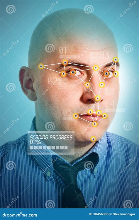 Facial Recognition Stock Image Image Of Cyber Facial 30456305