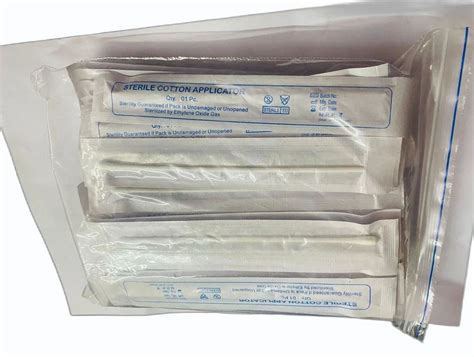 Sterile Cotton Applicator For Laboratory Medium At ₹ 140pack In New