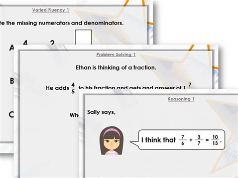 Year 6 Maths Adding Fractions Lesson Autumn Block 3 By Classroom Secrets Teaching Resources