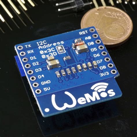 OLED Display WeMos D mini nodeMCU ESP ModuLink Elektronik Läuft bei dir