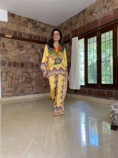 Exclusive Yellow Coord Set Tasuvure