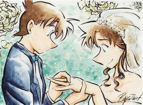 Detective Conan Shinichi Kudo And Ran