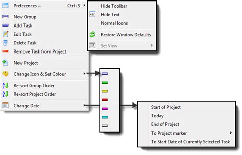 Treelist Context Menu Arts Management Systems