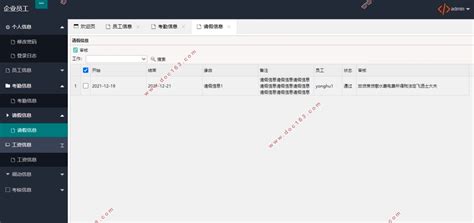 人事管理系统的设计与实现 SSM MySQL 含录像 Javaweb 毕业设计论文网