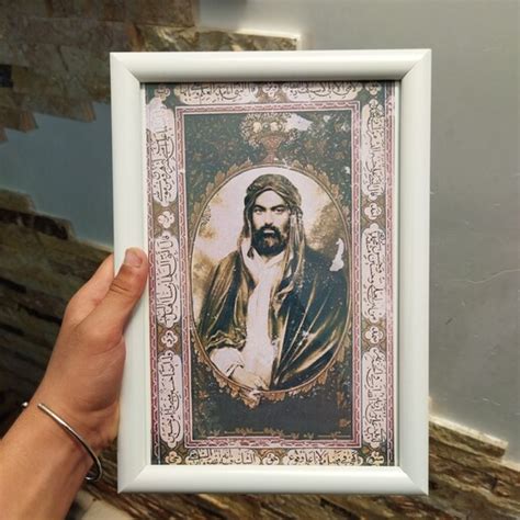 خرید و قیمت قاب عکس تمثال حضرت علیتمثال امام علیشمایل حضرت علی علیه