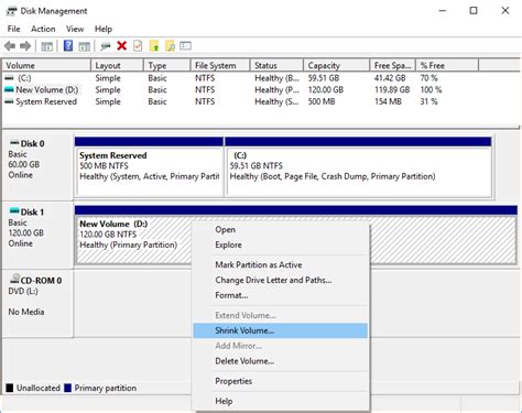 How To Shrink Volume Without Losing Data In Windows 1087