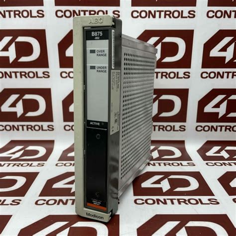 AS B875 002 Modicon Analog Input Card 8 Channel 4 20mA
