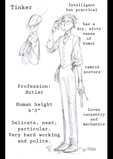 Several Of You Wanted To See Tinker As A Human So Here You Go Modmad On Tumblr