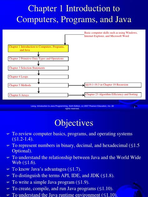 Chapter 1 Introduction To Computers Programs And Java Pdf Java Programming Language