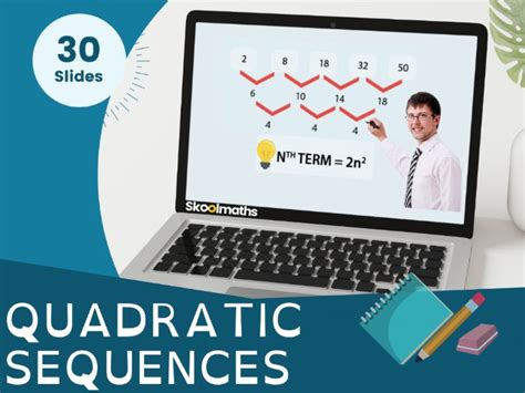 Quadratic Sequence Gcse 1 9 Interactive Maths Lesson Teaching Resources