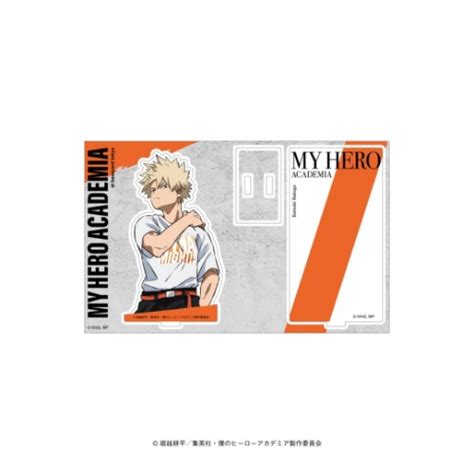 [25년 04월 발매] 나의 히어로 아카데미아 스페셜 팝업 한정 카드 디자인 아크릴 스탠드 바쿠고 카츠키 나히아 히로아카 애니 공식 굿즈 ~24 09 21 도키도키굿즈