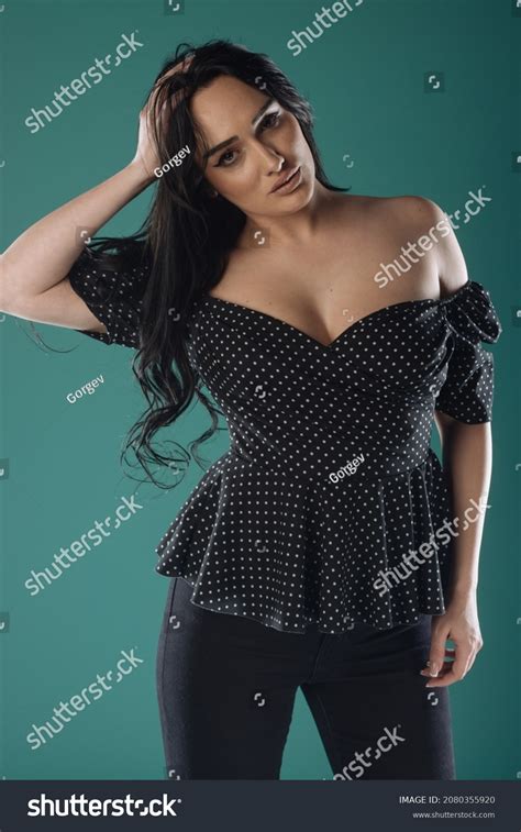 Plus Size Attractive Sexy Fashion Model Stock Photo Shutterstock