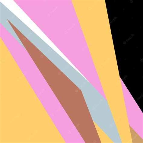 Premium Vector Modern Dynamic Abstract Geometric Vector Colorful Gradient Orange Shape