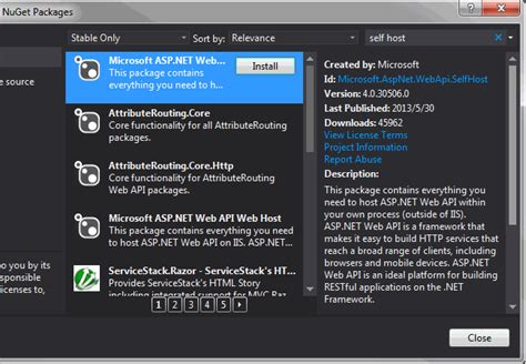 不用iis也能執行aspnet Web Api 黑暗執行緒