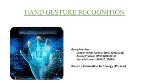 Sign Language Recognition System Pptx