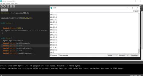 Ds1302 Rtc Board Weird Outputs On Arduinos Serial Monitor Stack Overflow