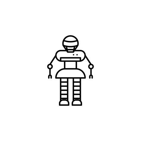 Robot Vector Icon Illustration 23040532 Vector Art At Vecteezy
