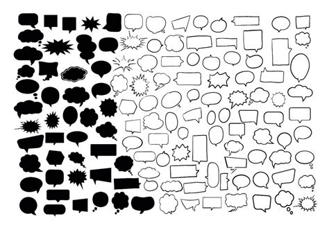 Speech Bubble Svg Comic Speech Bubble Svg Speech Bubble Clipart