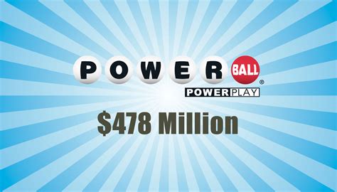 Powerball Jackpot Rises To 478m 1m Winners In Florida And Texas