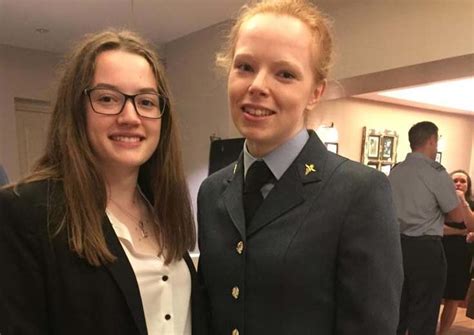 Flt Lt Samantha Rawlinson Inspects And Inspires The Oca