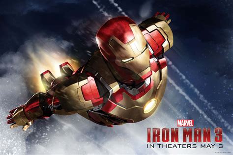 Iron Man 3 Movie Poster Wallpaper