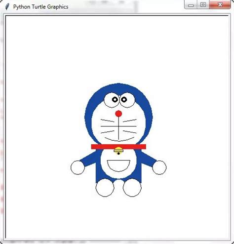 如何用python画一只机器猫？python画机器猫 Csdn博客