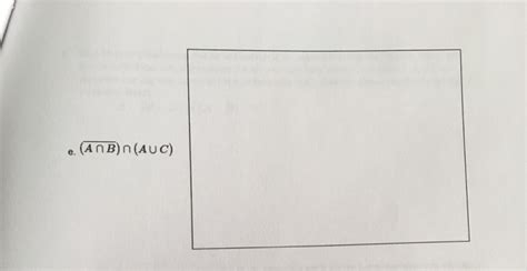 Solved Draw A Venn Diagram Illustrating Each Of The Chegg