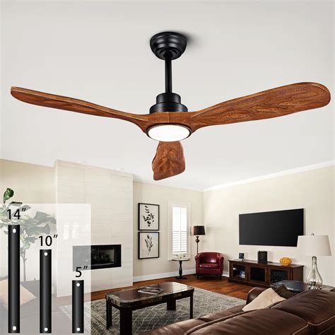 Ceiling Fans With Lights And Remote52 Inch Unique Wood Ceiling Fan