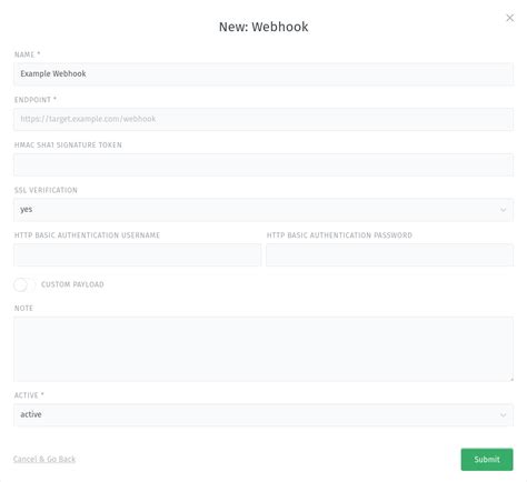 Adding Webhooks — Zammad Admin Documentation Documentation