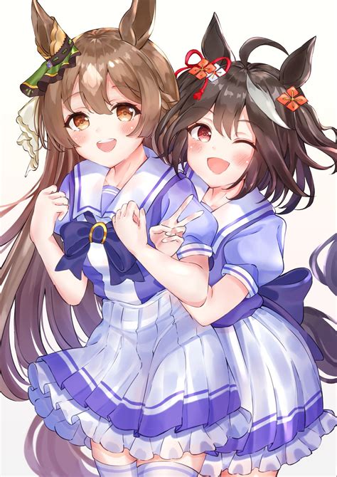 Satono Diamond And Kitasan Black Umamusume Drawn By Ibuki Sho Danbooru