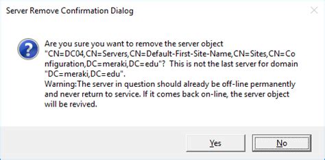 Forced Removal Of A Domain Controller From Active Directory Dimitris Tonias