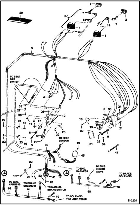 7131641 Kit Display Lcd Bobcat Spare Part