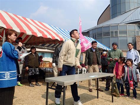 榛名の梅祭りの種飛ばし大会 高崎前橋経済新聞