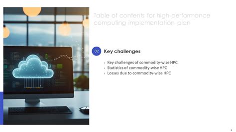 High Performance Computing Implementation Plan Powerpoint Presentation Slides Ppt Slide