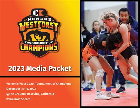 Wwctoc 2023 Media Packet — Womens West Coast Tournament Of Champions