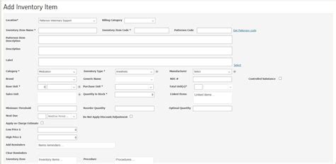 Navetor Creating An Inventory Item