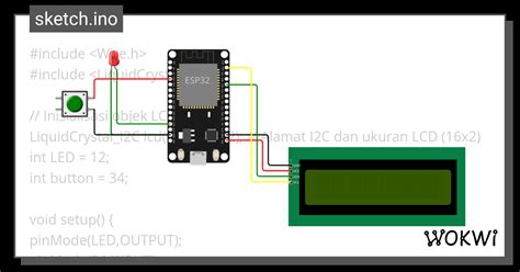 Tugas 1 Iot Lanjut Wokwi Esp32 Stm32 Arduino Simulator