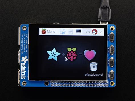 Adafruit Pitft Plus 320x240 28 Tft Capacitive Touchscreen