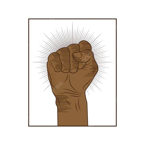 Asserting Your Rights A Fistraised Protest And Revolution Demonstration With Fight For Your