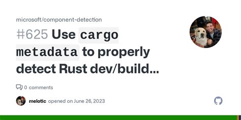 Use Cargo Metadata To Properly Detect Rust Dev Build Components Issue Microsoft