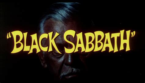 Black Sabbath Aip Blu Ray Boris Karloff