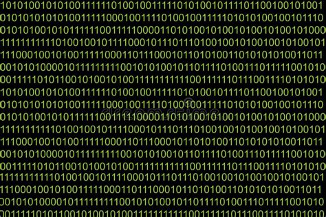 Numerical Continuous Code In Green Color Abstract Web Data In Binary Codewannacry Cyber Attack