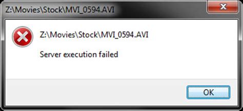 Fix Server Execution Failed Message In Windows Media Player Ed Townend